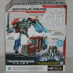 Hasbro | Toys | Transformers Prime Rid 0 Voyager Class Optimus Prime ...